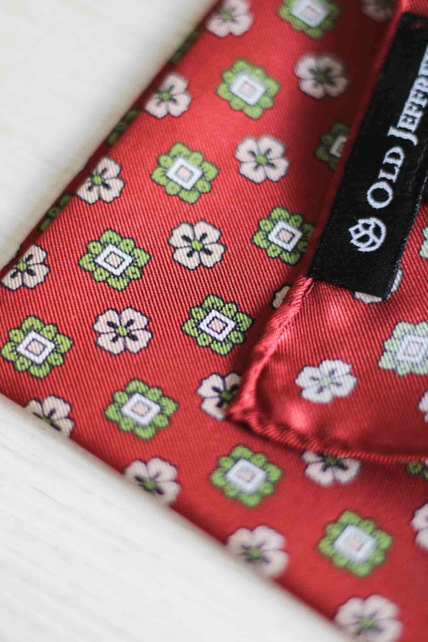 Old Jeffrey | White Ceremony Handkerchief 100% Cotton